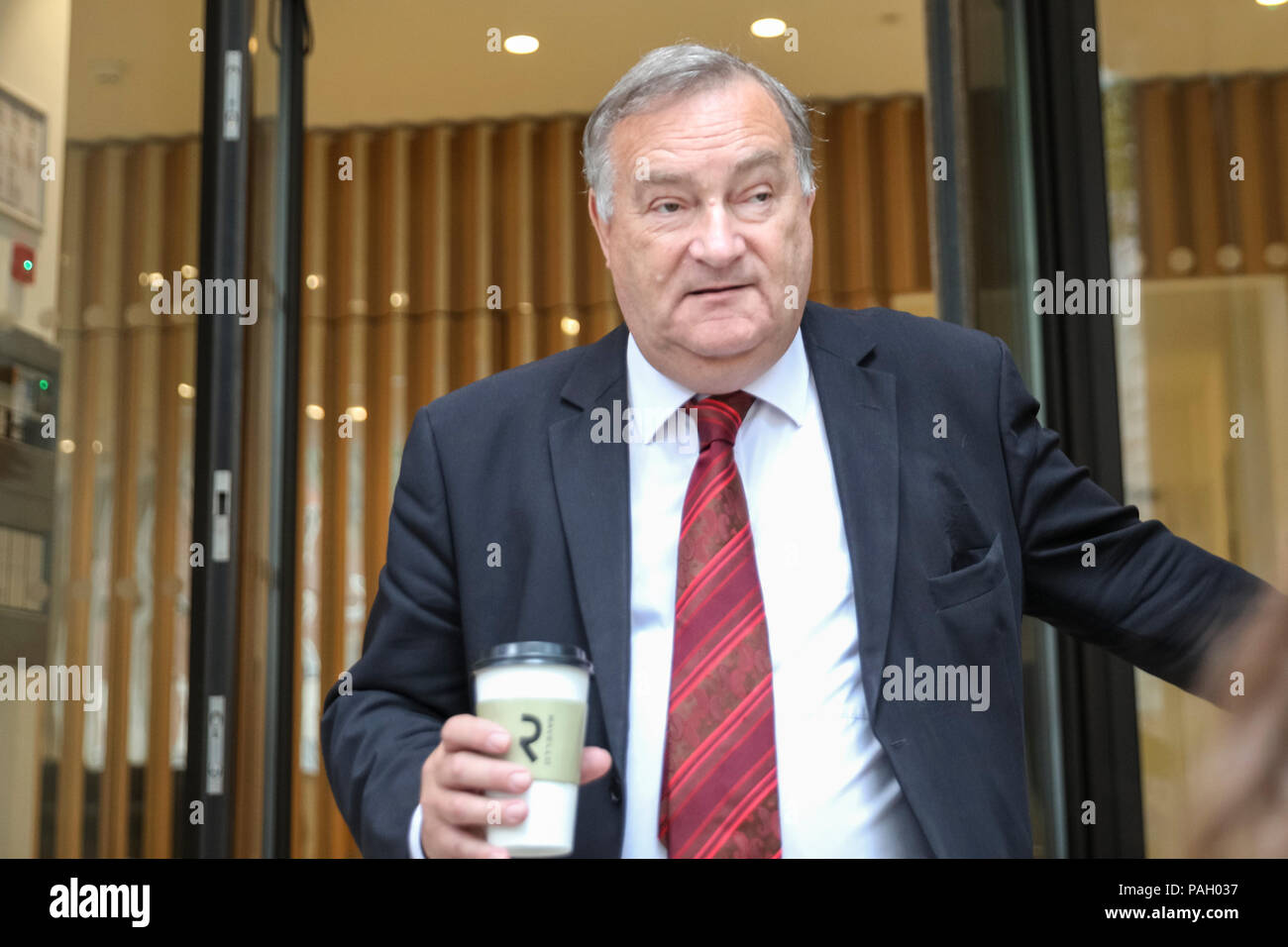 Smith Square, Westminster, London, UK, 23th July 2018. Labour Chief ...
