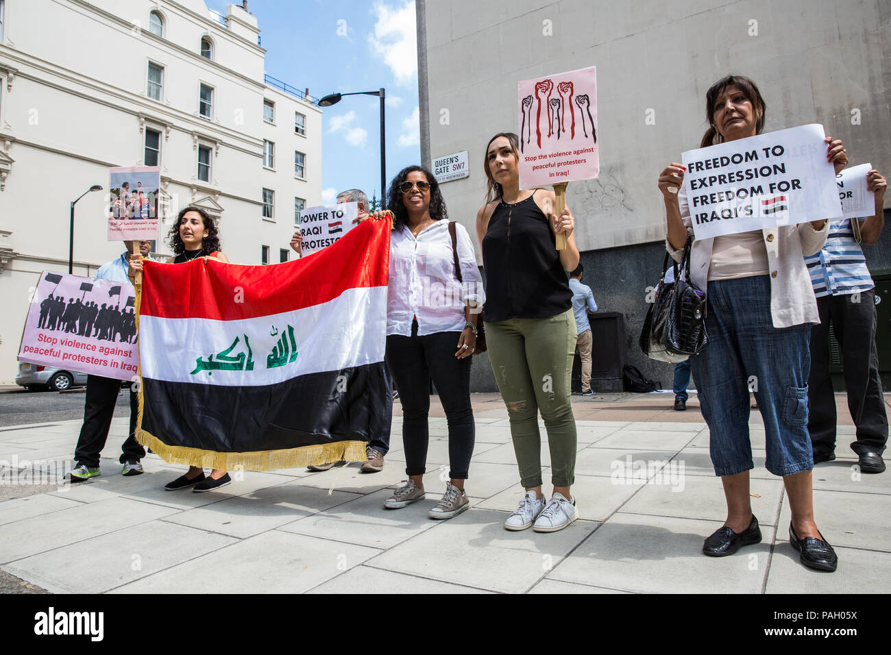 Iraq london embassy hi-res stock photography and images - Alamy