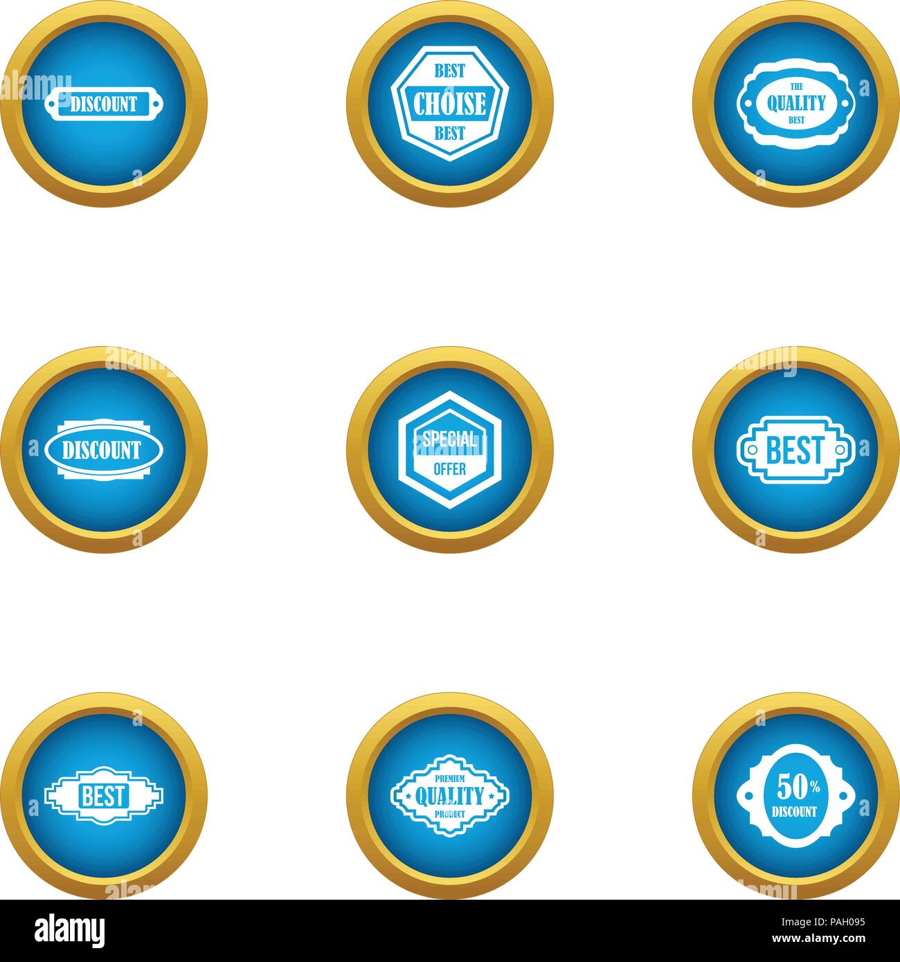 Special feature icons set, flat style Stock Vector Image & Art - Alamy