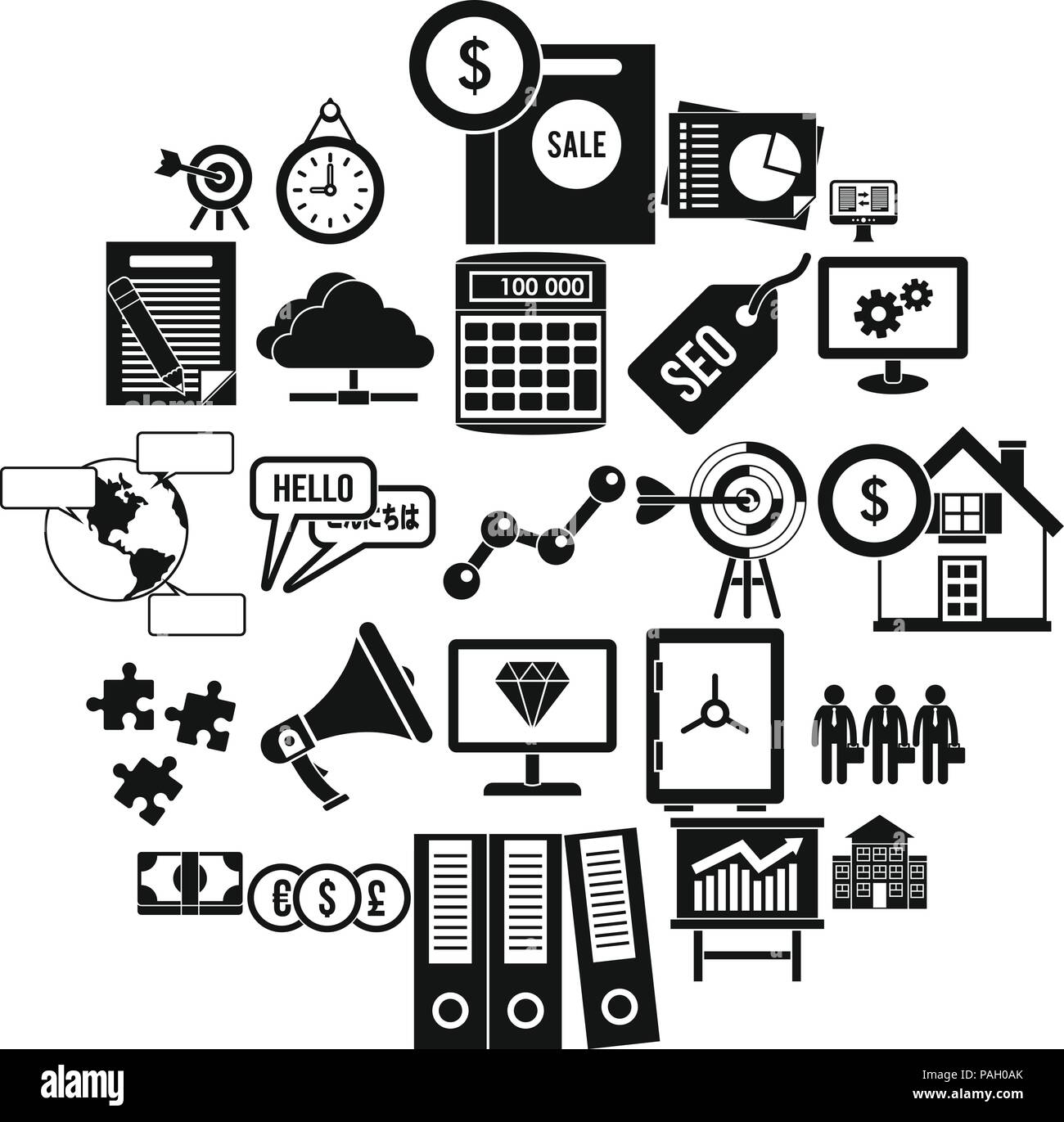 Company consideration Stock Vector Images - Alamy
