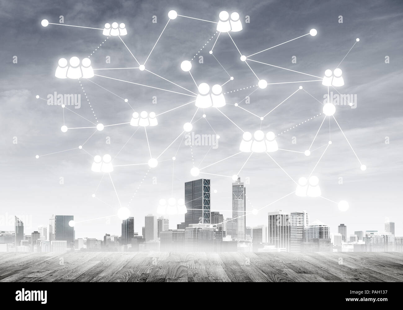 Networking and social communication as means for effective busin Stock ...