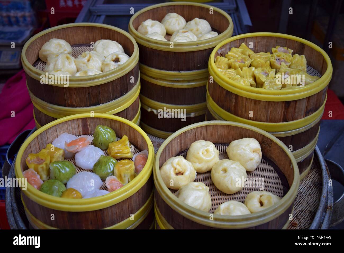 Dim sum is a style of Chinese cuisine, particularly Cantonese, prepared ...