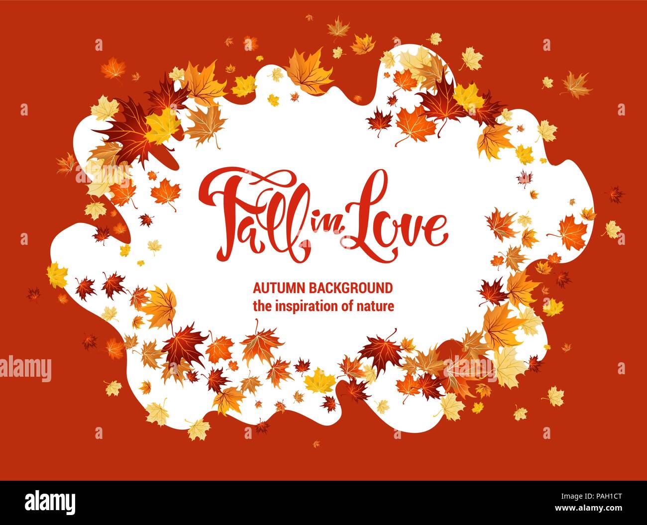 Frame background landscape Stock Vector Images - Alamy