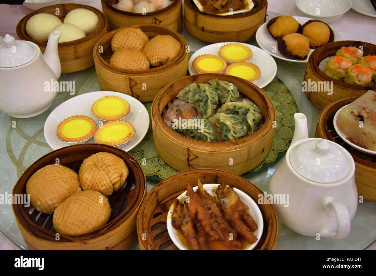 Dim sum is a style of Chinese cuisine, particularly Cantonese, prepared ...