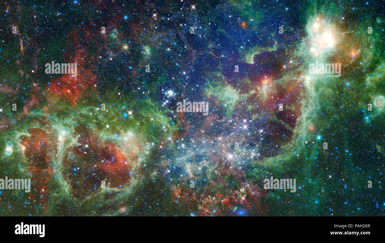 Reflection nebula the site of star formation. Elements of this image ...