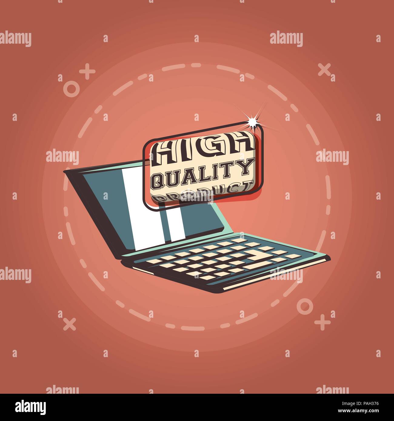 High tech commerce Stock Vector Images - Alamy