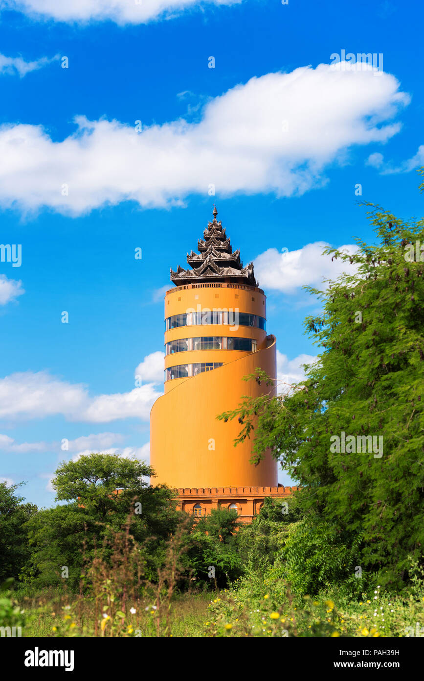Bagan vertical architecture view myanmar hi-res stock photography and ...