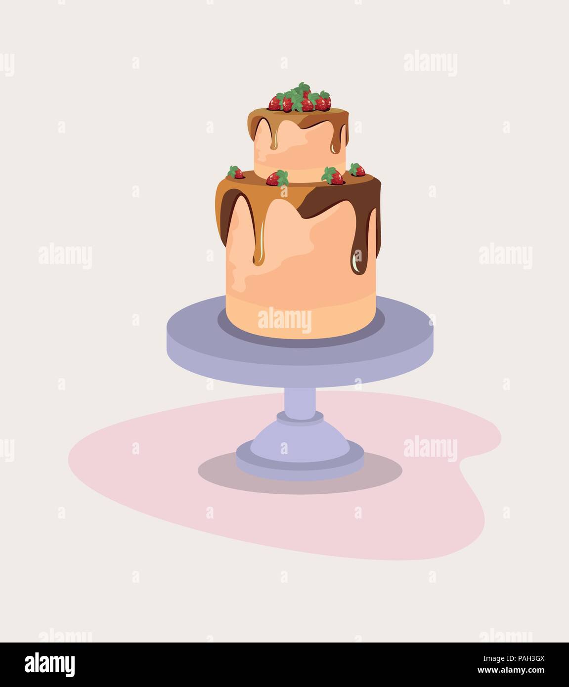 Cooking fudge Stock Vector Images - Alamy