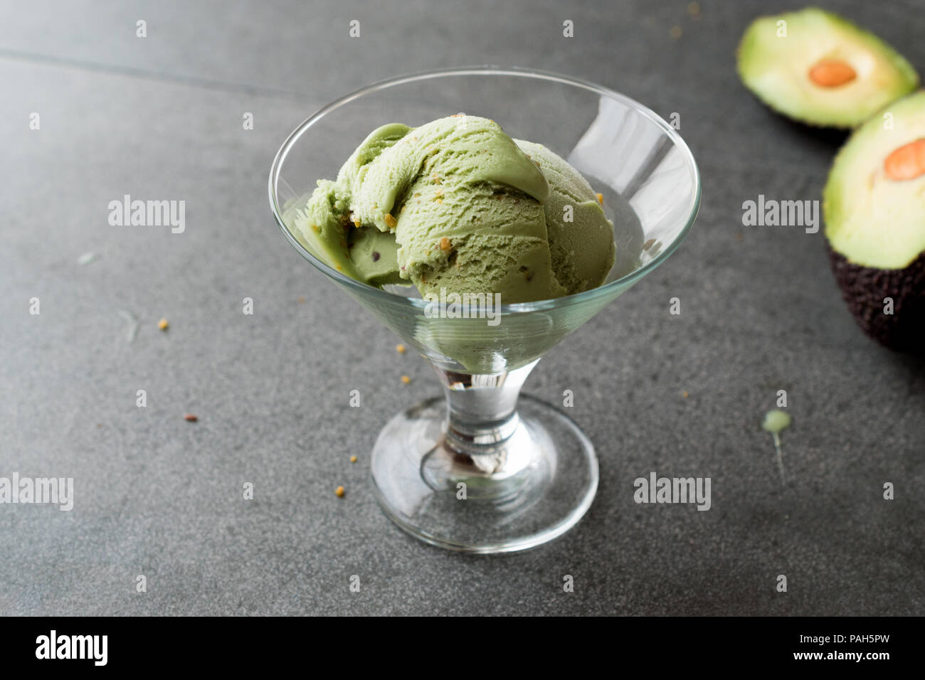 Avocado ice cream cone hi-res stock photography and images - Alamy