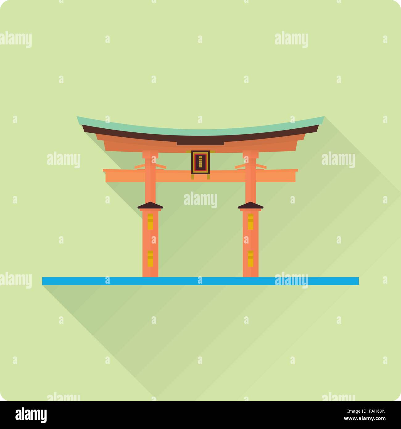 Shrine vector vectors hi-res stock photography and images - Alamy