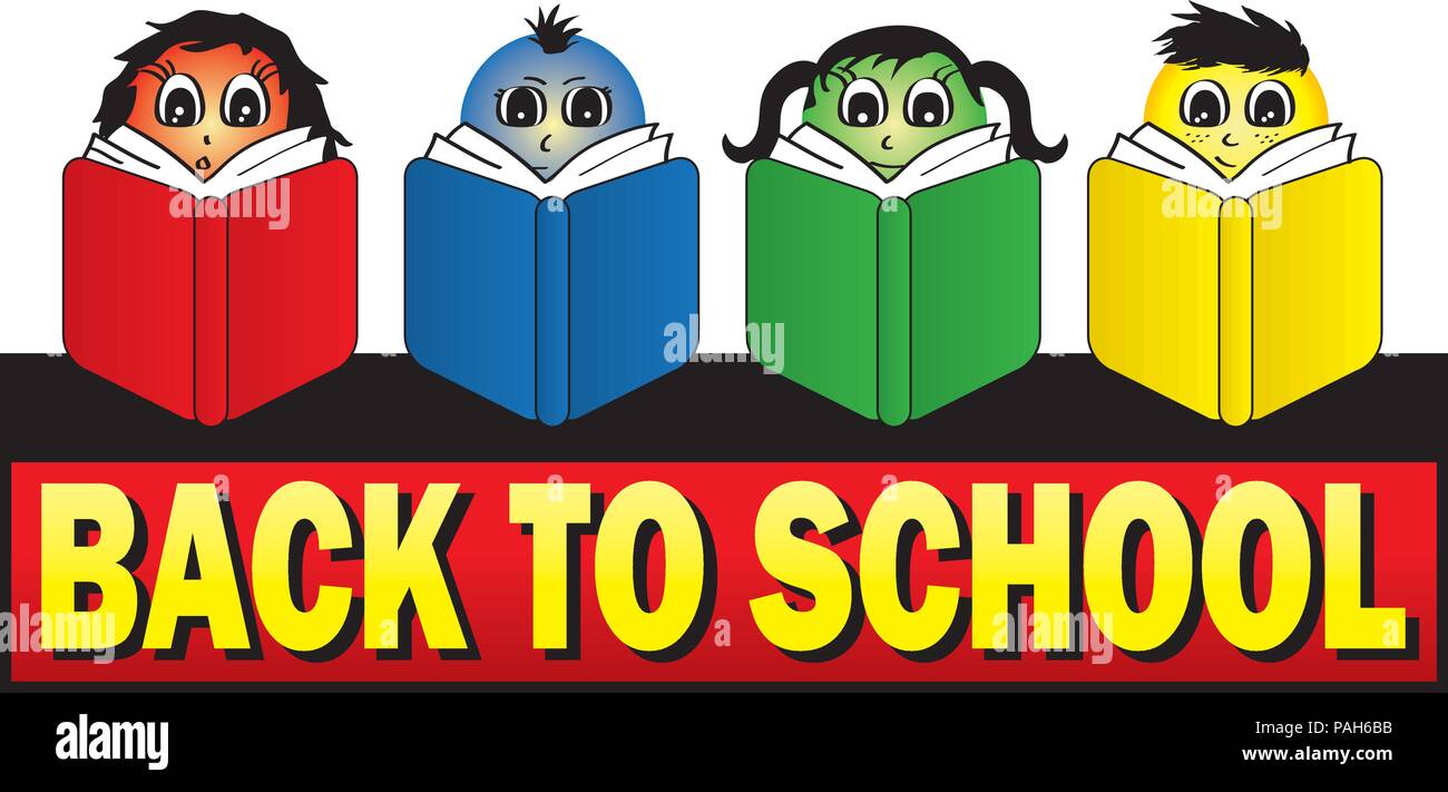 Back to School Graphic Stock Vector Image & Art - Alamy