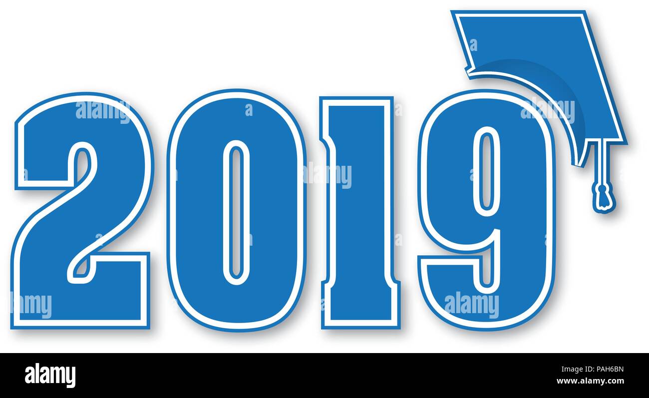 Class of 2019 Banner Logo Stock Vector Image & Art - Alamy