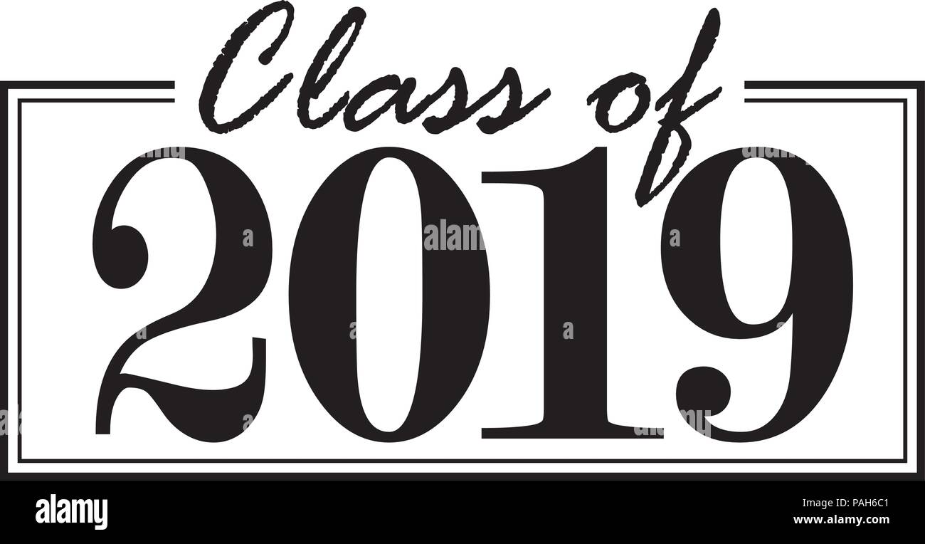 Class of 2019 Banner Logo Stock Vector Image & Art - Alamy