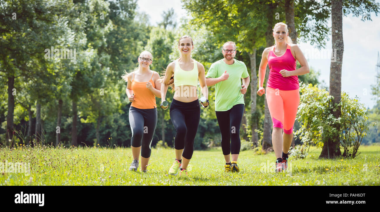 Family workout hi-res stock photography and images - Alamy