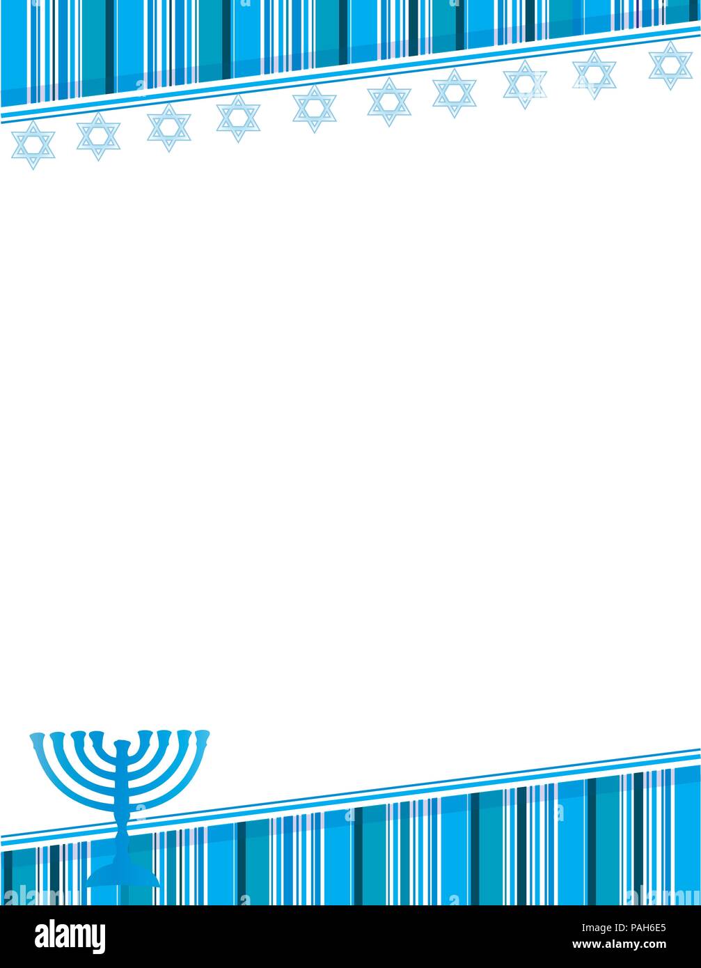 Jewish Holiday Background Border for Poster, Flyer, Invitation, Etc ...