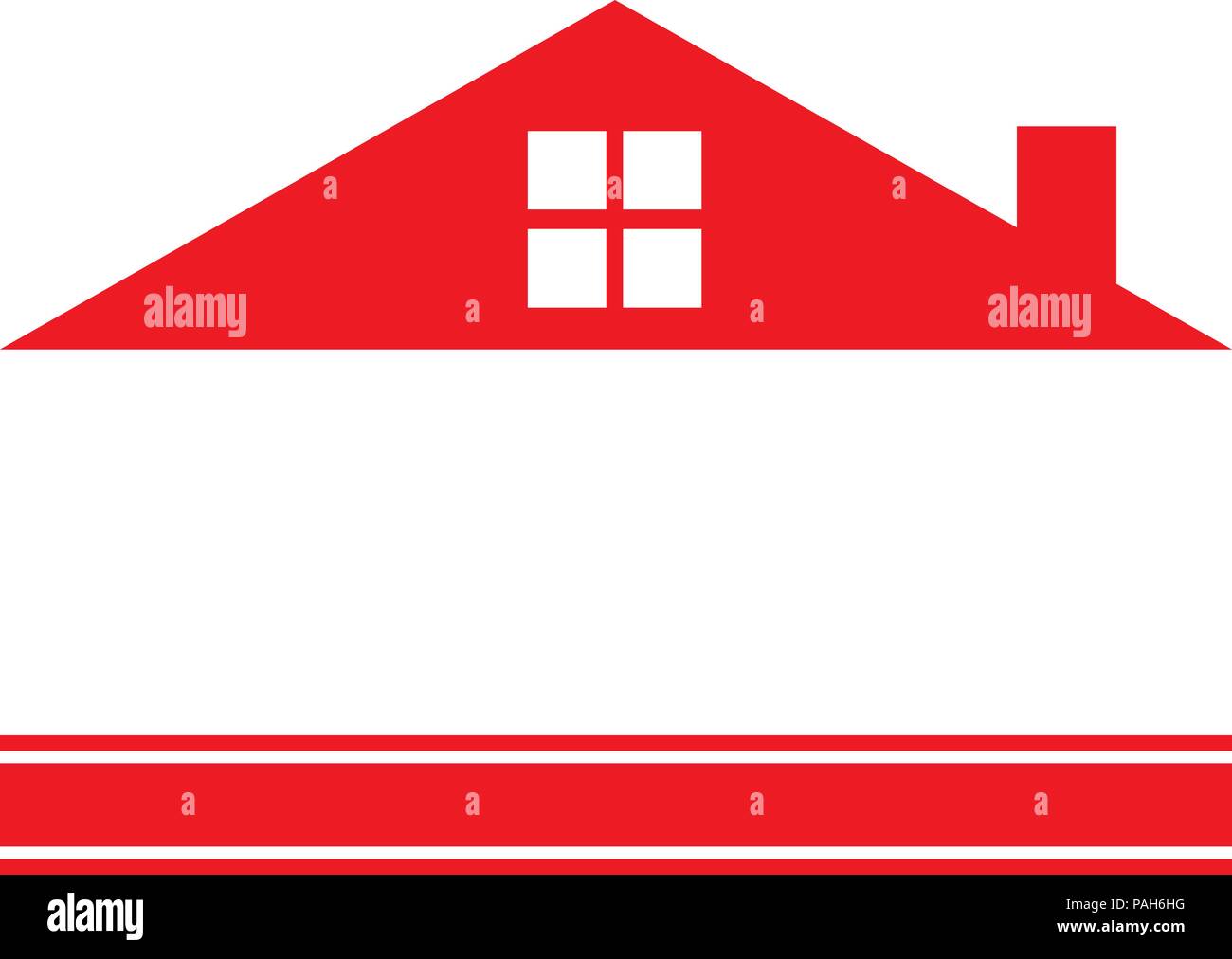 Real Estate House Logo Stock Vector Image & Art - Alamy