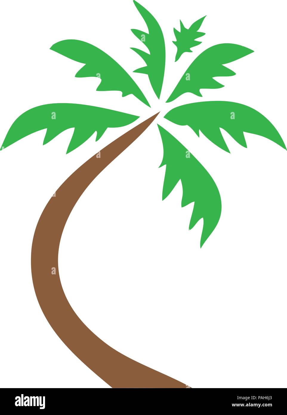 Palm Tree Graphic Stock Vector Image & Art - Alamy