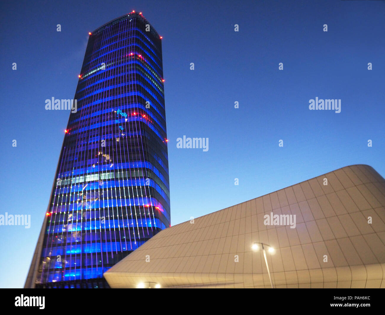 Europe,Italy,Lombardy,Milan,Citylife district,Shopping district ...