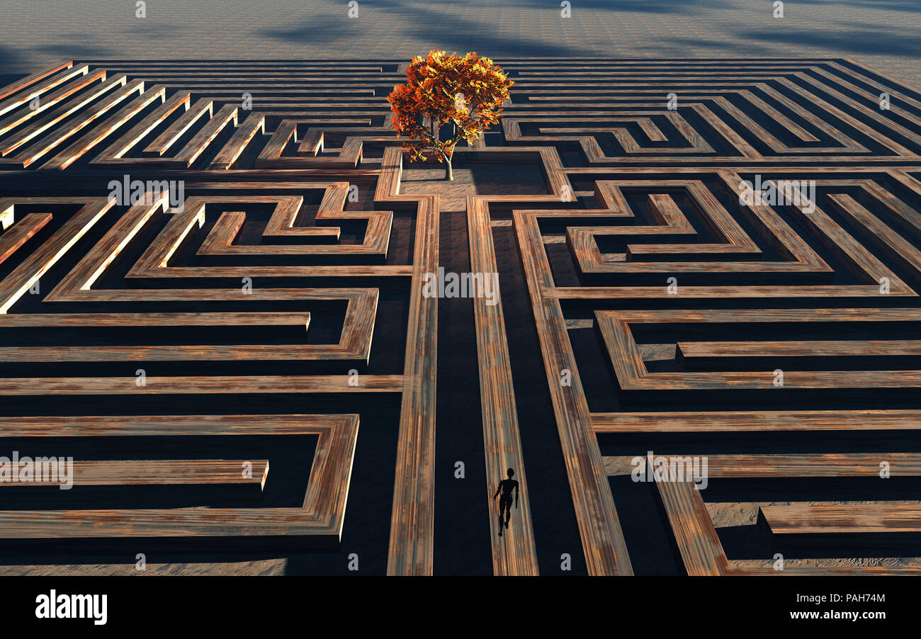 Entertaining maze hi-res stock photography and images - Alamy