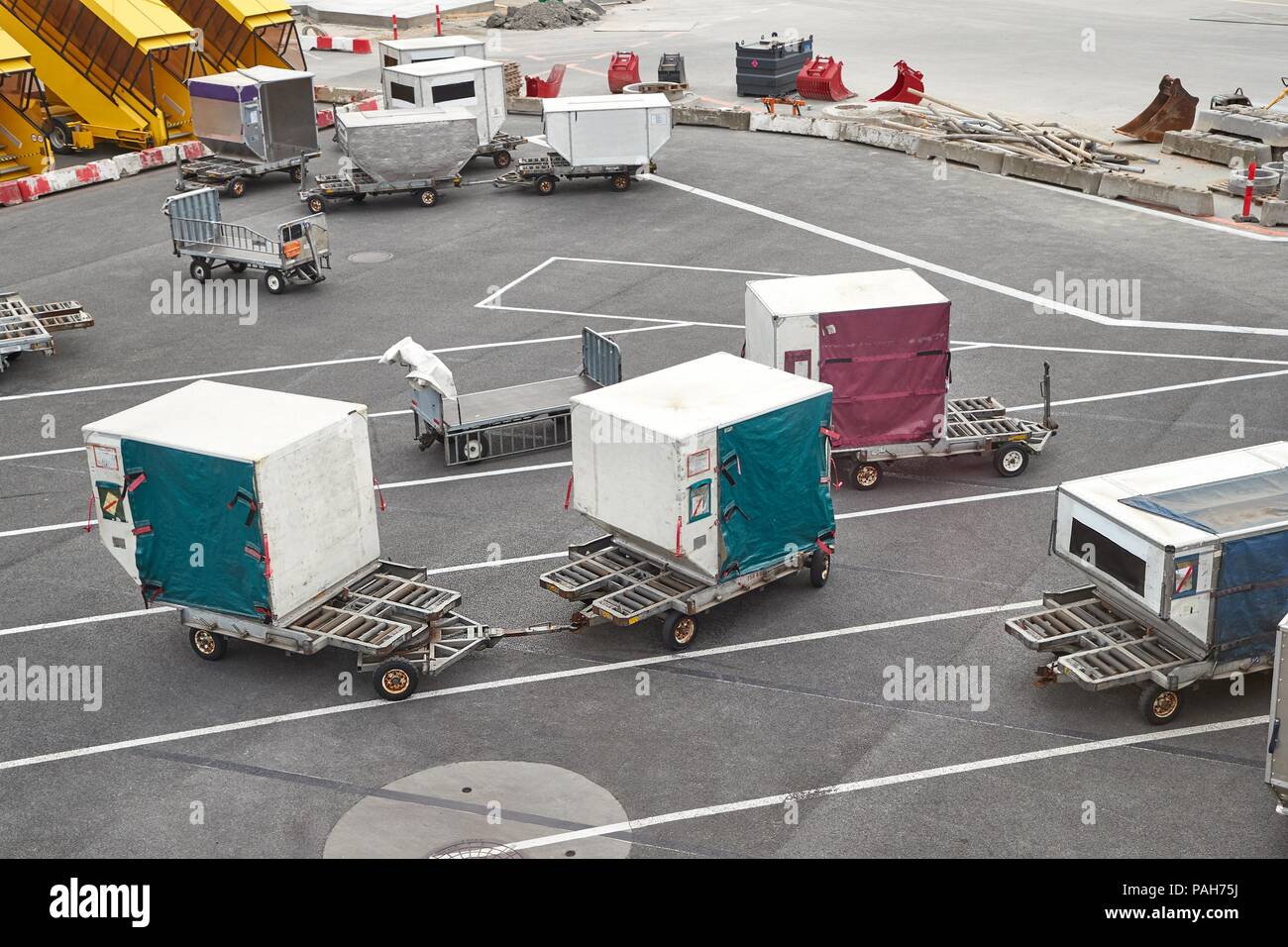 Air Cargo Containers Stock Photo - Alamy
