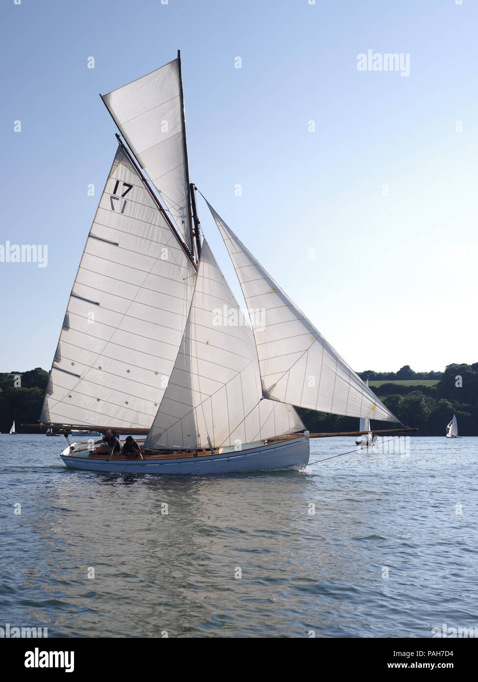 Small Cornish Village regatta hosts an annual racing event where ...