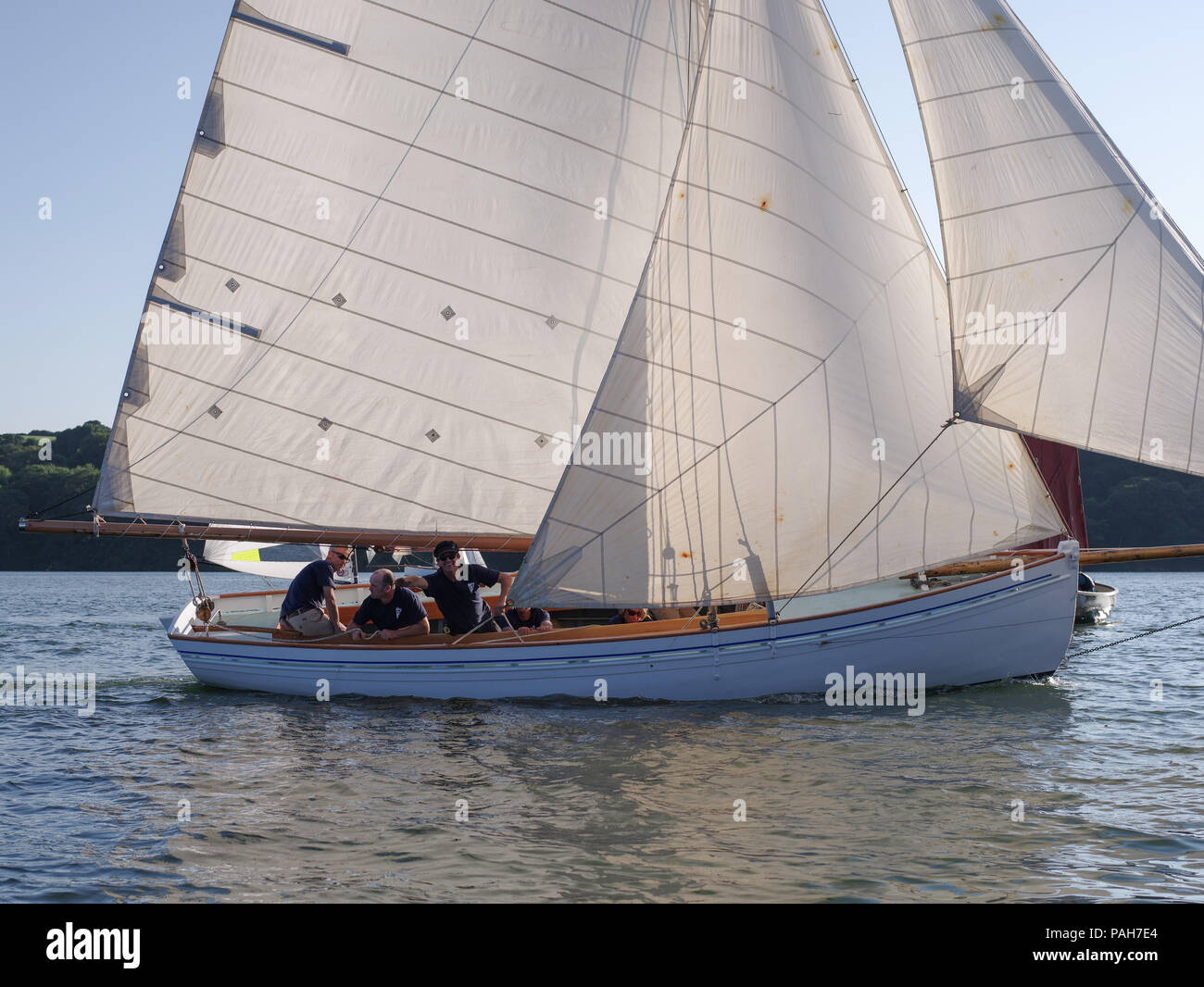Small Cornish Village regatta hosts an annual racing event where ...