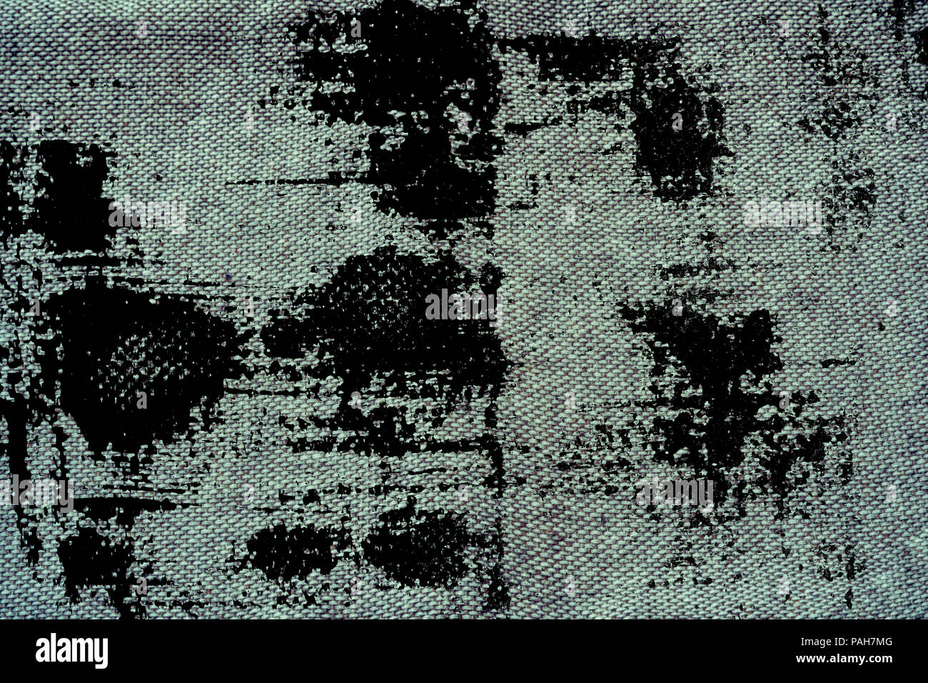 Grunge dirty Linen fabric surface for mock-up or designer use, swatch ...