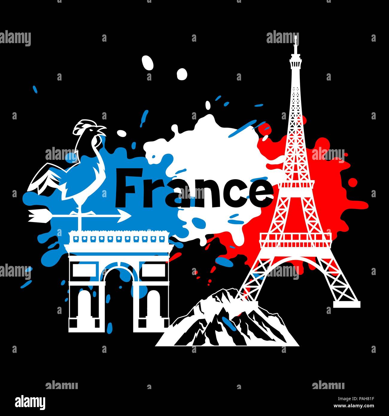 France background design Stock Vector Image & Art - Alamy