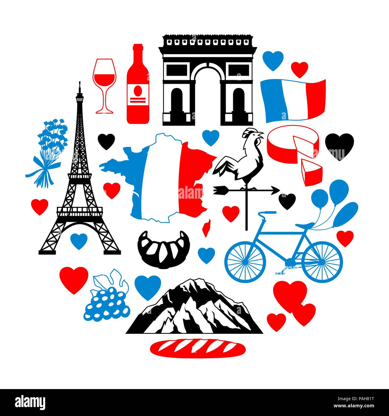 France background design Stock Vector Image & Art - Alamy