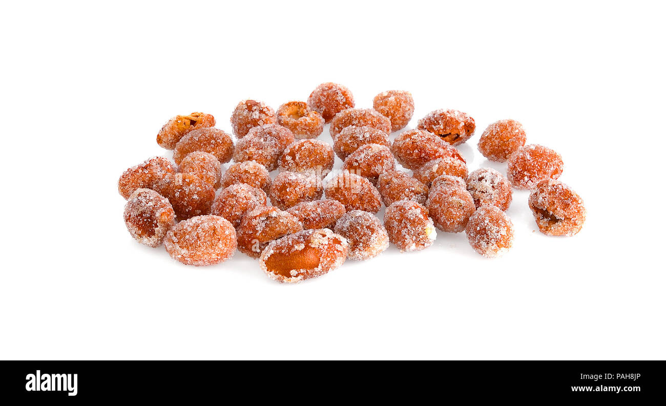 Dialium cochinchinensis isolated on white background Stock Photo - Alamy