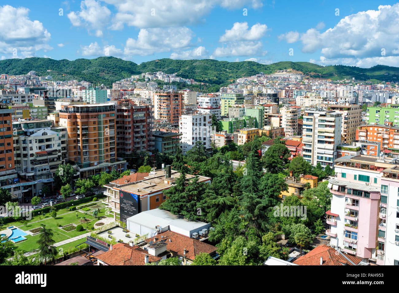 Tirana city centre hi-res stock photography and images - Alamy