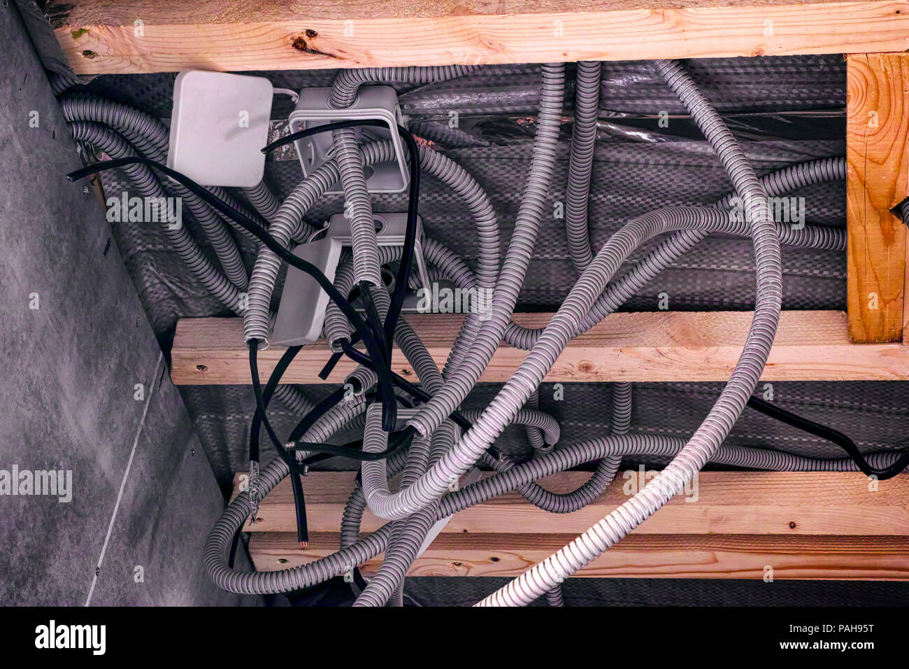 Corrugated ceiling hi-res stock photography and images - Alamy