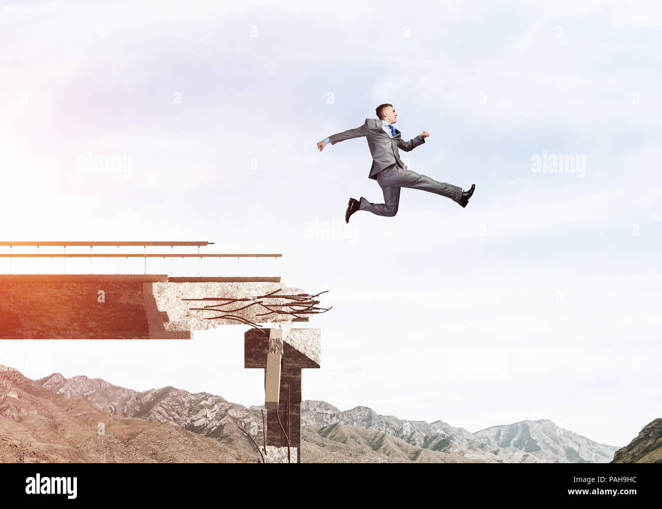 Problems and difficulties overcoming concept Stock Photo - Alamy