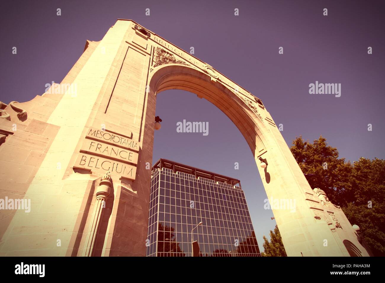 Bridge of Remembrance - War Memorial in Christchurch, New Zealand ...