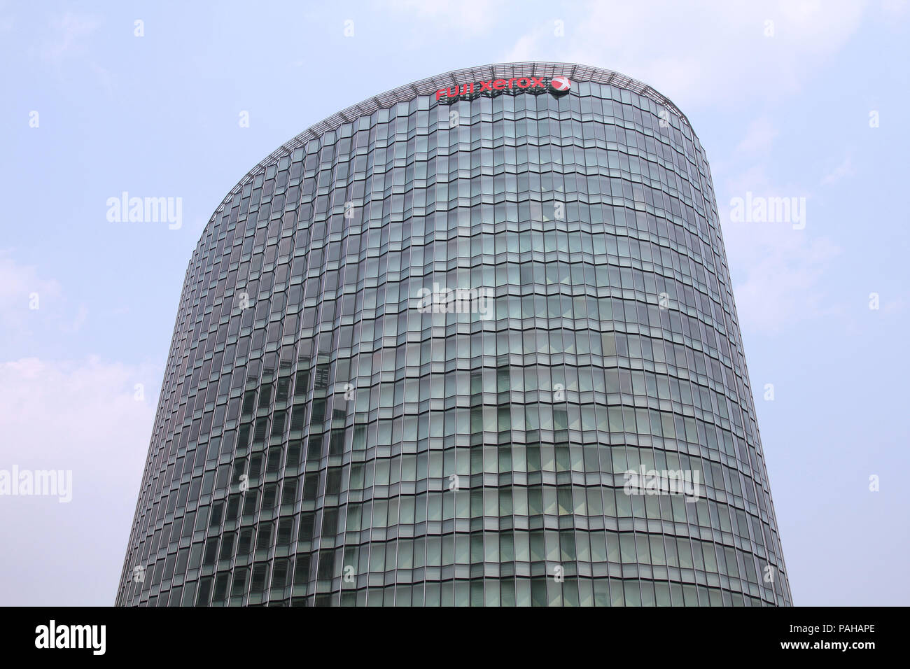 YOKOHAMA, JAPAN - MAY 10: Fuji Xerox building on May 10, 2012 in ... YOKOHAMA, JAPAN - MAY 10: Fuji Xerox building on May 10, 2012 in ...