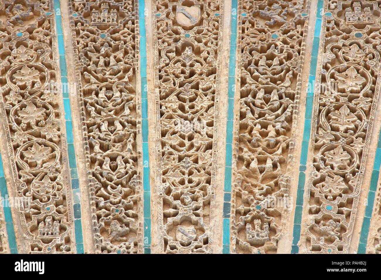 Seville, Spain - Royal Alcazar, famous UNESCO World Heritage Site ...