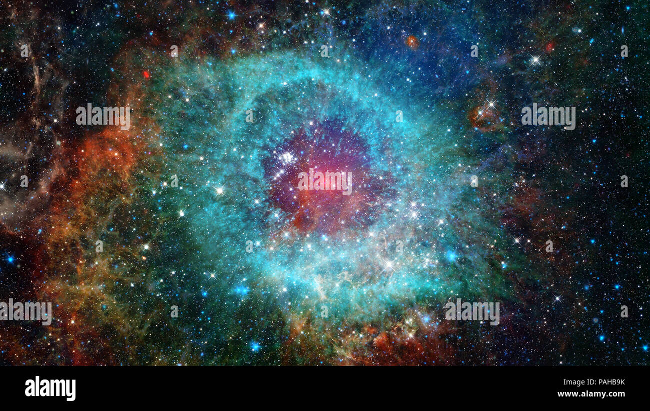 Reflection nebula the site of star formation. Elements of this image ...