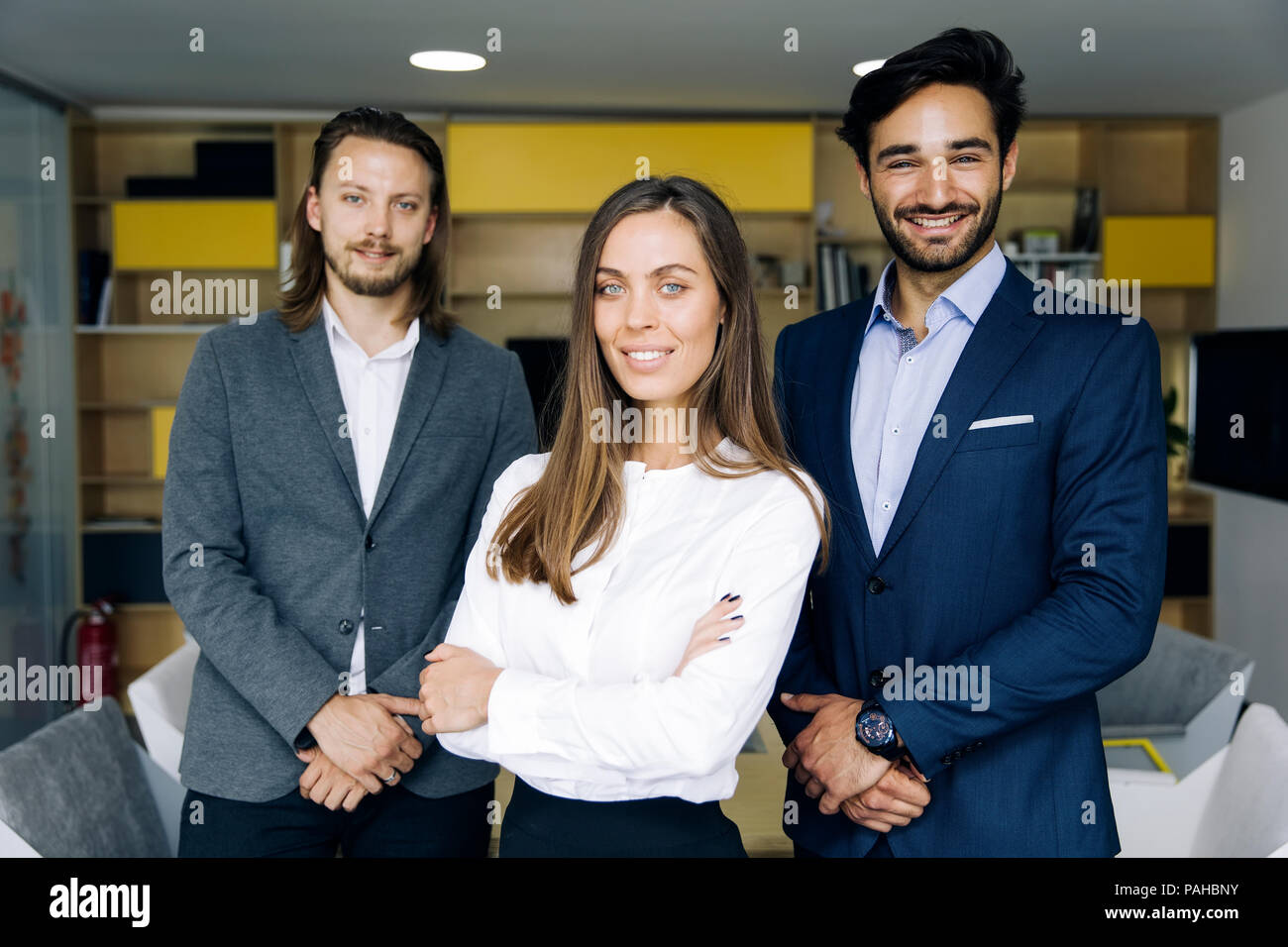 Group of businessmen in suits hi-res stock photography and images - Alamy