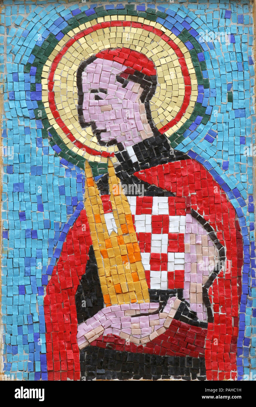 Blessed Aloysius Stepinac, mosaic in the Church of Saint Joseph in ...