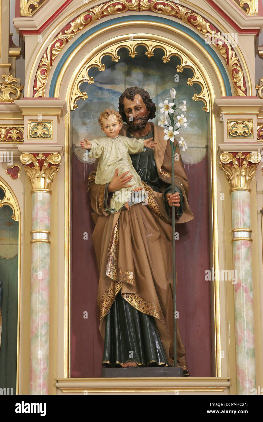Cross saint joseph hi-res stock photography and images - Alamy