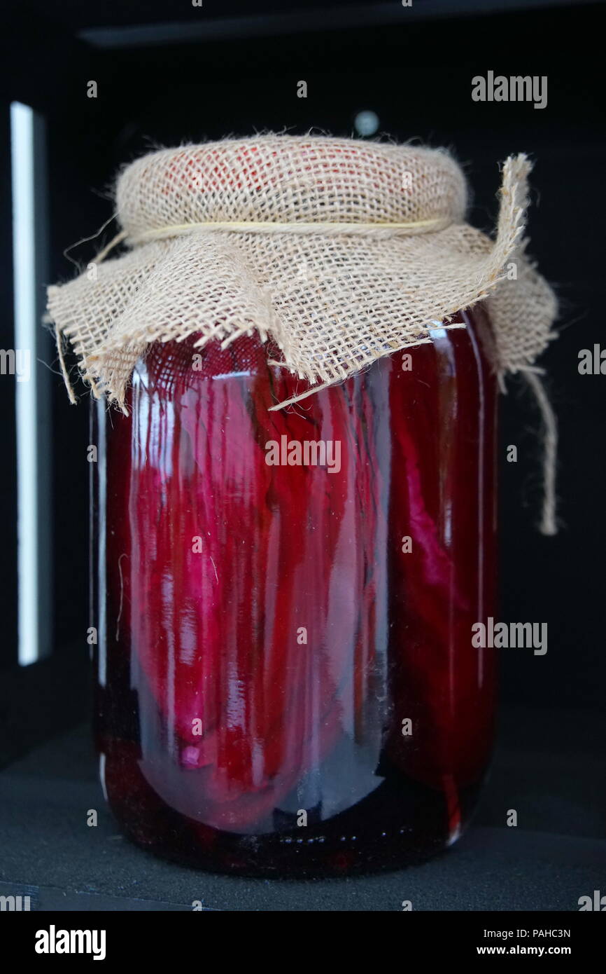 Home canned beets hi-res stock photography and images - Alamy