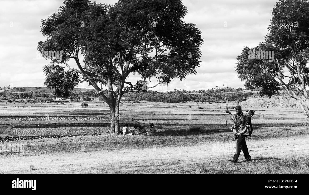 Swaziland road Black and White Stock Photos & Images - Alamy