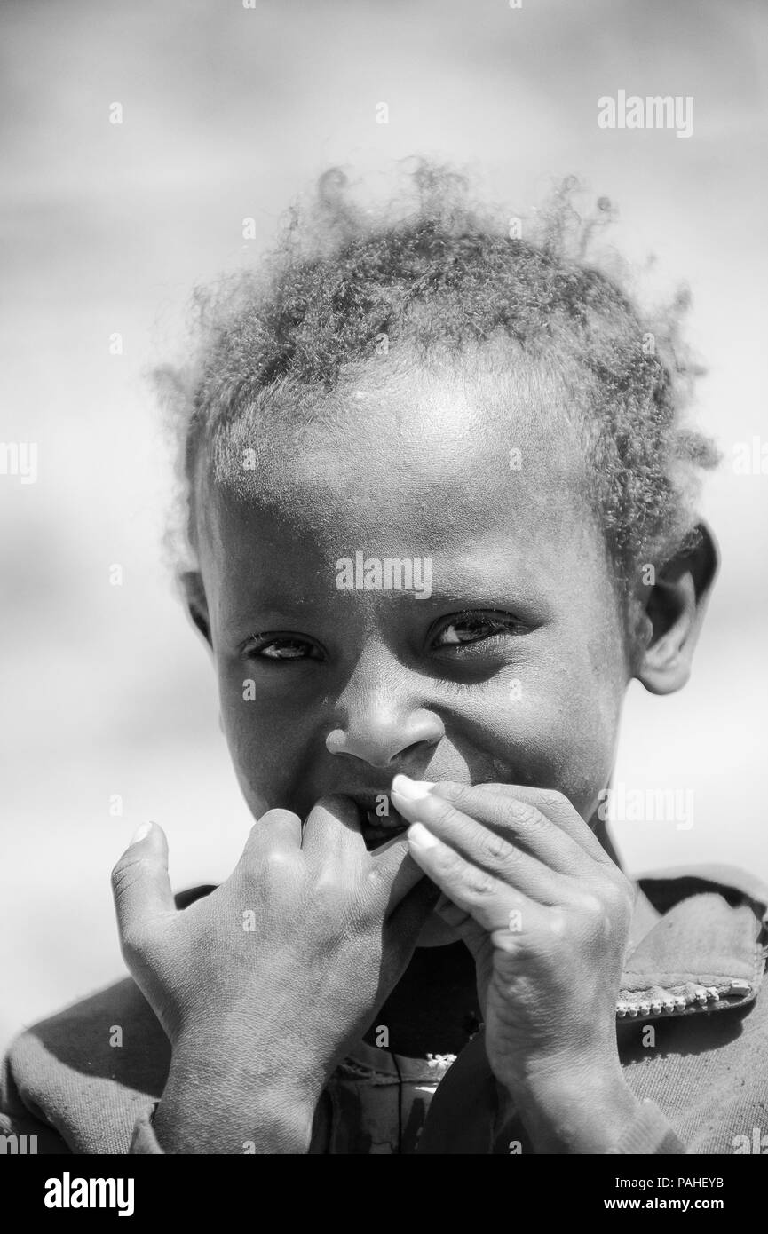 Africa poverty children congo Black and White Stock Photos & Images - Alamy