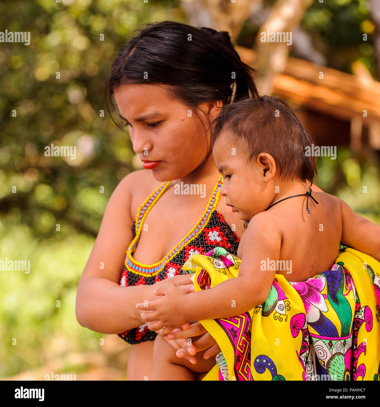 Embera indian boy hi-res stock photography and images - Alamy