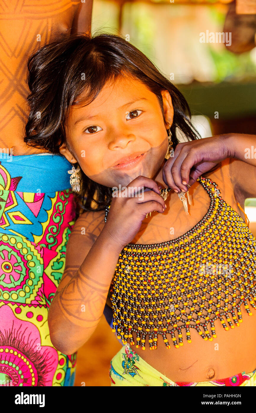 Embera Indian Girl High Resolution Stock Photography and Images - Alamy