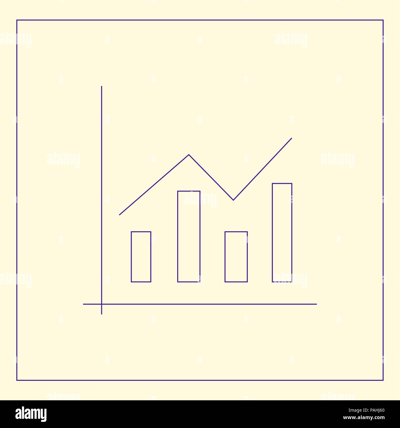 Business chart icon. Vector illustration Stock Vector Image & Art - Alamy Business chart icon. Vector illustration Stock Vector Image & Art - Alamy