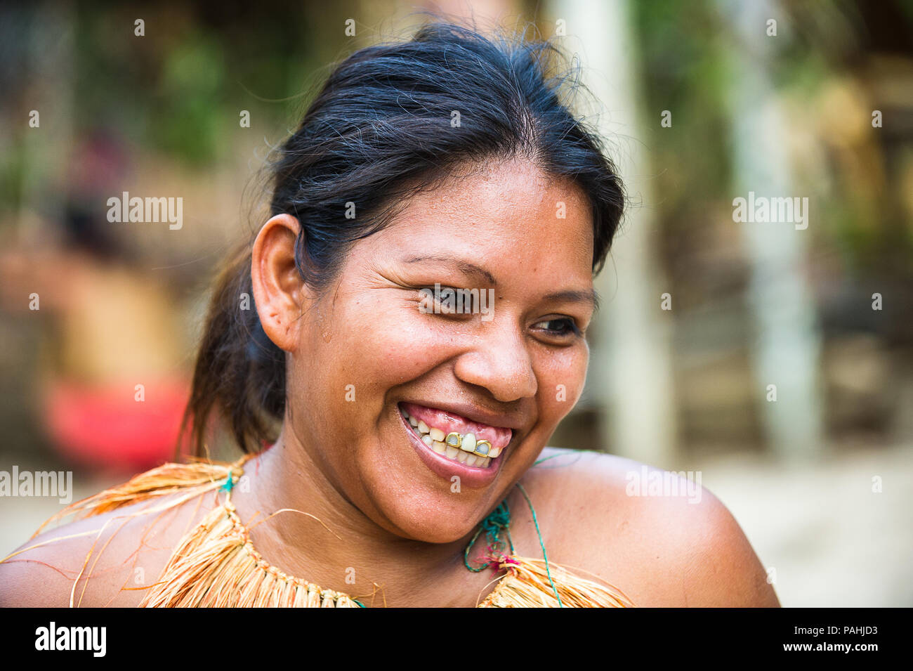 AMAZONIA, PERU - NOV 10, 2010: Unidentified Amazonian indigenous ...