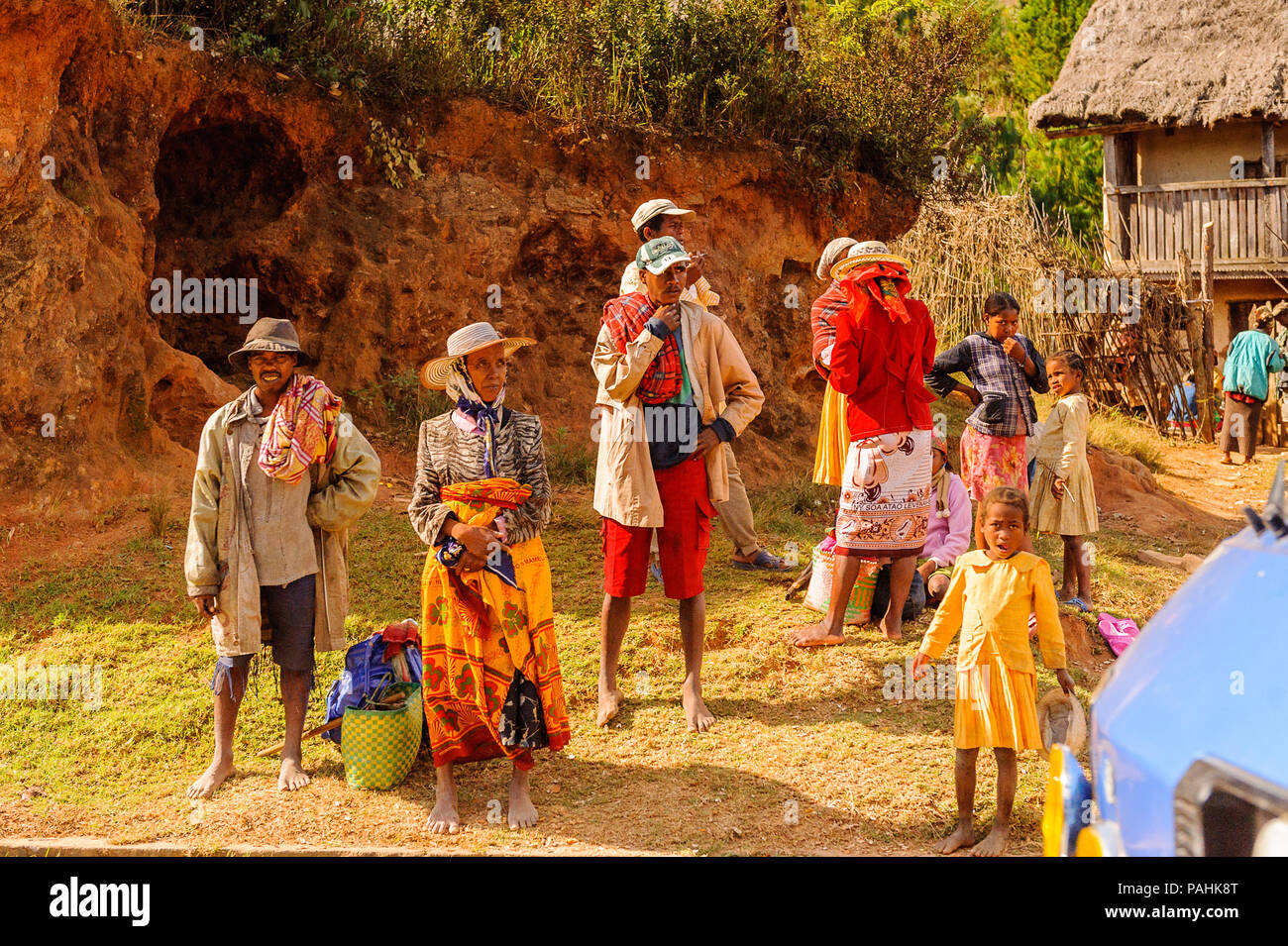 ANTANANARIVO, MADAGASCAR - JUNE 30, 2011: Unidentified Madagascar ...