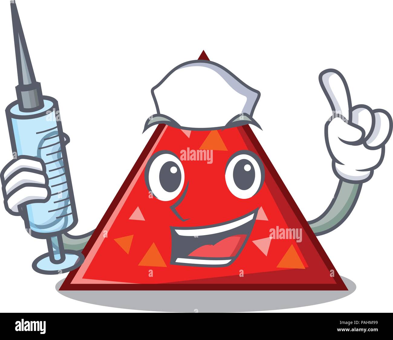 Graphic triangle nurse hi-res stock photography and images - Alamy