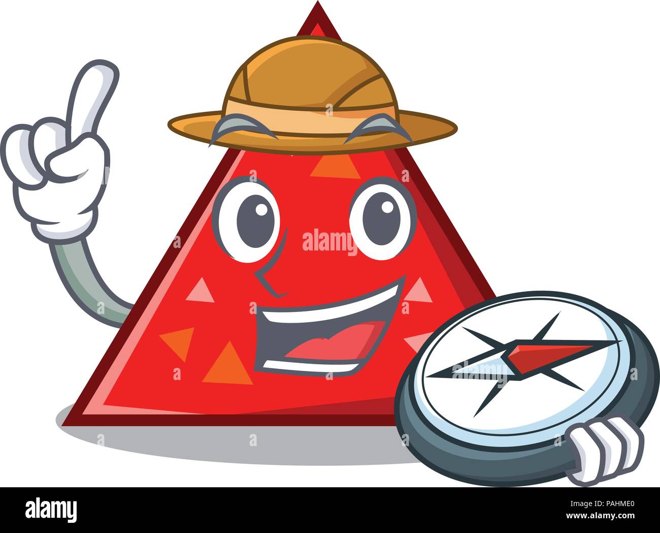 Triangel shape Stock Vector Images - Alamy